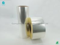 China Transparency BOPP Film Cigarette Box Packaging Film 76mm Inner Core for sale