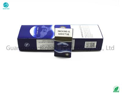 China China Embossing Effect Empty Custom Shisha Cigarette Packs Boxes for sale