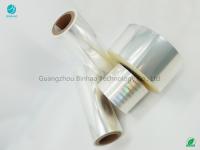 China Clear Cigarette BOPP Film 2500 Meters Length 5% Middle Shrinkage for sale