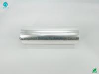 China Cigarette BOPP Film Roll For Outer Pack Transparent Color 325mm Superslim Size for sale