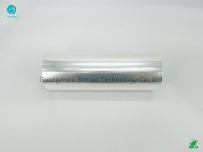 China Cigarette BOPP Film Roll For Outer Pack Transparent Color 325mm Superslim Size for sale