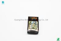 China King Size 7.8mm Offset Printing Cardboard Tea Cigarette Cases Samll Packs for sale