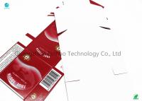 China Chinese Red Popular 7.8mm King Size Cigarette Box Packaging In GD Machine for sale
