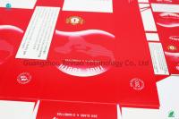 China Chinese Red Popular 7.8mm King Size Cigarette Box Packaging In GD Machine for sale
