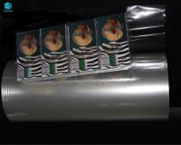 China 2500m Waterproof Flexible Bopp Film Roll Cellophane For Hard Cigarette Packets for sale