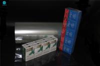 China 360mm Transparent Cellophane PVC Packaging Film For Naked Cigarette Box Packaging for sale