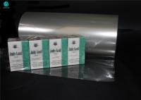 China 5% Shrinkage PVC Packaging Film For Tobacco Cigarette Naked Box Packaging for sale