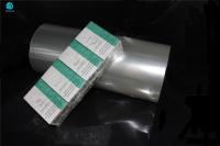 China 5% Shrinkage PVC Packaging Film For Tobacco Cigarette Naked Box Packaging for sale