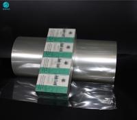 China 5% Shrinkage PVC Packaging Film For Tobacco Cigarette Naked Box Packaging for sale