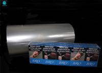 China 2000m Roll Heat Sealing PVC Shrink Packaging Film For Cigarette Naked Box Packaging for sale