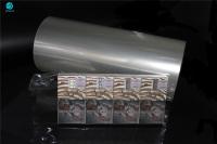 China 2000m Roll Heat Sealing PVC Shrink Packaging Film For Cigarette Naked Box Packaging for sale