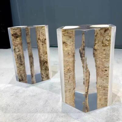 China 85 Shore D 3:1 Crystal Clear Epoxy Resin For Casting Rivertable for sale