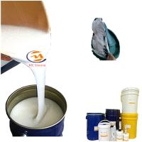 China RTV2 Tin Cure Liquid Silicone Molding Rubber Brushing 28 Shore A for sale