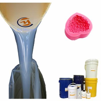 China RTV2 Addition Liquid Silicone Rubber For Flowerpot Molds Making for sale