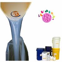 China Translucent Platinum Liquid Silicone Rubber 25 Shore A For Urethane Resin Molds for sale