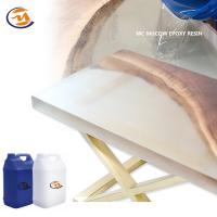 China Low Heat Release Yellow Resistance Transparent Epoxy Resin For Wood River Table Casting for sale