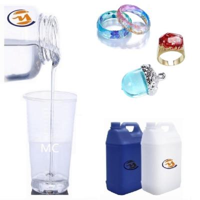 China Jewelry Craft Casting Resin Clear Epoxy Resin Ratio 1 To 1 for sale