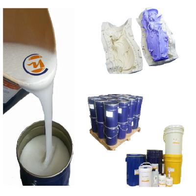 China Tin Liquid Mold Making Silicone Rubber RTV Resin Moulding for sale