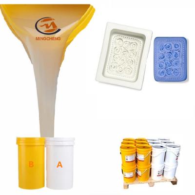 China Mould Making Platinum Cured Liquid Silicone Rubber For Plaster, Cement, Concrete for sale