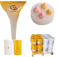 China RTV-2 Liquid Platinum Cure Silicone Rubber for Cake Mold Making for sale