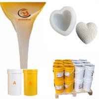 China Translucent Addition Cure Plaster/Gypsum Decoration Molds Making RTV2 Liquid Silicone Rubber for sale