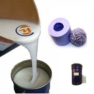 China Soft SiliconeTin Cure Mold Making RTV2 Silicone Rubber for Candle, Soap Molds for sale