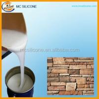 China Artificial Stone Mold Making Rubber Material Silicone for sale