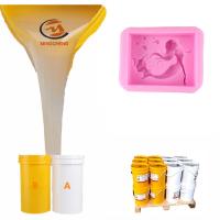China Two Part Platinum Cure RTV Liquid Silicone Moulding Rubber For Resin Molds for sale