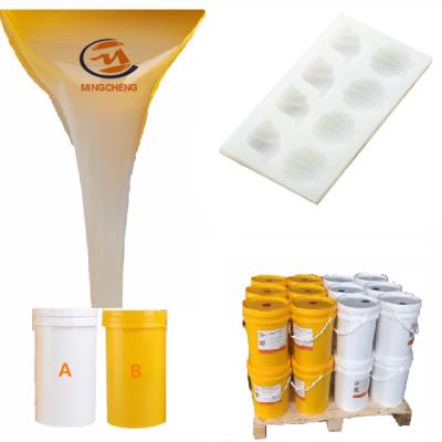 China 30-40 Minutes Working Time Platinum Cure Silicone Rubber For Shell Craft Silicone Mold Mix Ratio 1 1 for sale