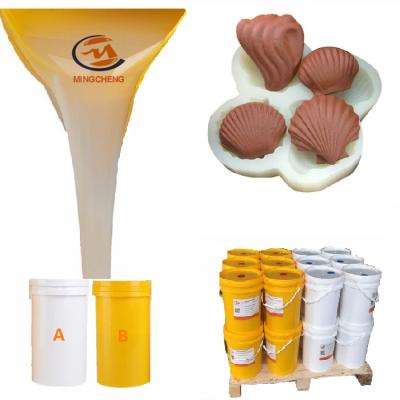 China RTV2 Platinum Silicone Mold Rubber For Shell Chocolate Mold for sale