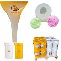 China Platinum Silicone Rubber for Rose Cake Silicone Mold 4-6hrs Curing Time and 580-600% Elongation for sale