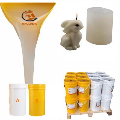 China 40 Shore A Low Viscosity Platinum Cure RTV2 Silicone Rubber for Molds Making for sale