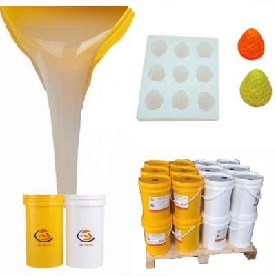 China Transparent RTV-2 Platinum Cure Silicone Molding Rubber for sale