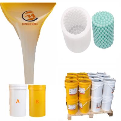 China High Tensile Strength 3.8-4.0 Mpa after 24 h Platinum Silicone Rubber for Magic Ball Candle Silicone Mold for sale