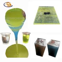 China 85 Shore A Two Components Liquid Polyurethane Rubber For Concrete Stamping for sale