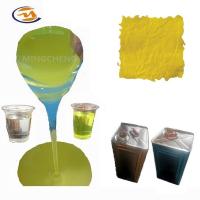 China Two Part Liquid Polyurethane Rubber Wood Texture Stamp Mat Mold Making for sale