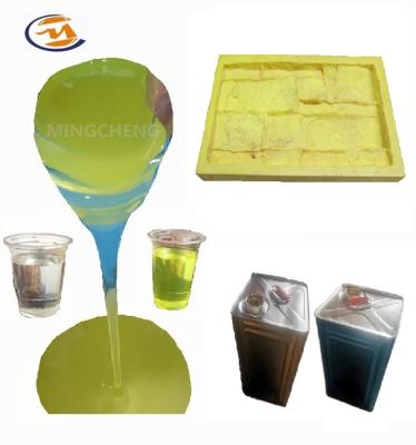 China Two Parts Liquid Urethanes Rubber for Stone Mold Making High Tensile Strength and 20-25 mins Working Time for sale