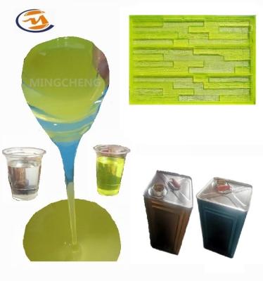 China 30 Shore A Two Part RTV Polyurethane Liquid Rubber For Cultural Stone Molding for sale