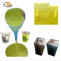 China 60 Shore Two Part Polyurethane Liquid Rubber For Making Concrete Stamp Mats for sale