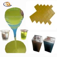 China 2500Cps Mold Making Polyurethane Liquid Rubber For Concrete Stamp Casting for sale