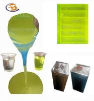 China 1A:1B Two-Part 60 Shore A RTV Polyurethane Liquid Rubber For Making Manufactured Stone Veneer Molds for sale