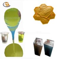 China 2 Component Polyurethane Liquid Rubber Decorative Concrete Stamp Molds Making for sale