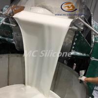 China Soft White Tin Cure RTV2 Silicone Rubber For Pot Molds Making for sale