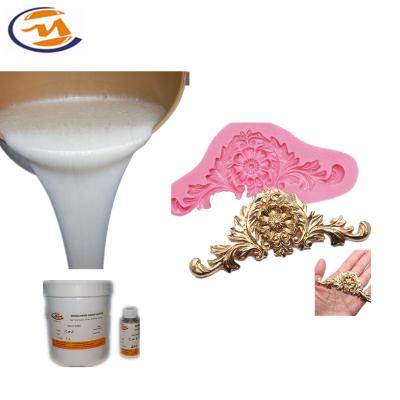 China PU Resin Crafts Mold Making Tin Cure RTV2 Silicone Moulding Rubber 20 Shore A for sale