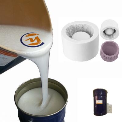 China High Tear Strength Tin Cure Plaster Pot Molds Making Liquid RTV2 Silicone Rubber for sale