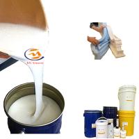 China RTV 2 Good Flowable White Tin Cured High Temp Silicone Mold Rubber Concrete Casting for sale