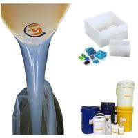 China Two Parts RTV Polyaddition Platinum Cure Silicone Rubber For Resin Arts And Crafts for sale