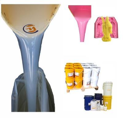 China High Strength Addition Cure RTV2  Platinum Cured Easy Mold Silicone Rubber for sale