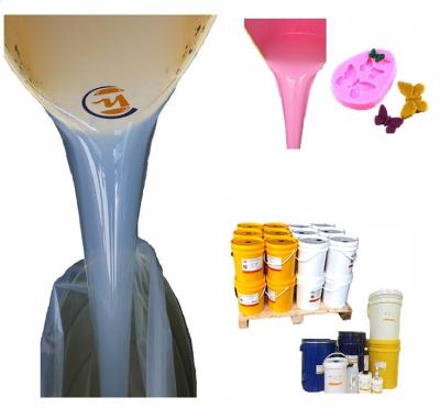 China Easy Demould Stretchy Soft Platinum Cure Silicone Rubber For Making Fake Fruit Molds for sale