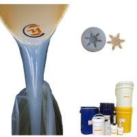 China Low Viscosity Two-Part Translucent AB Liquid Platinum Based Addition Cure Silicone Rubber For Making Molds for sale